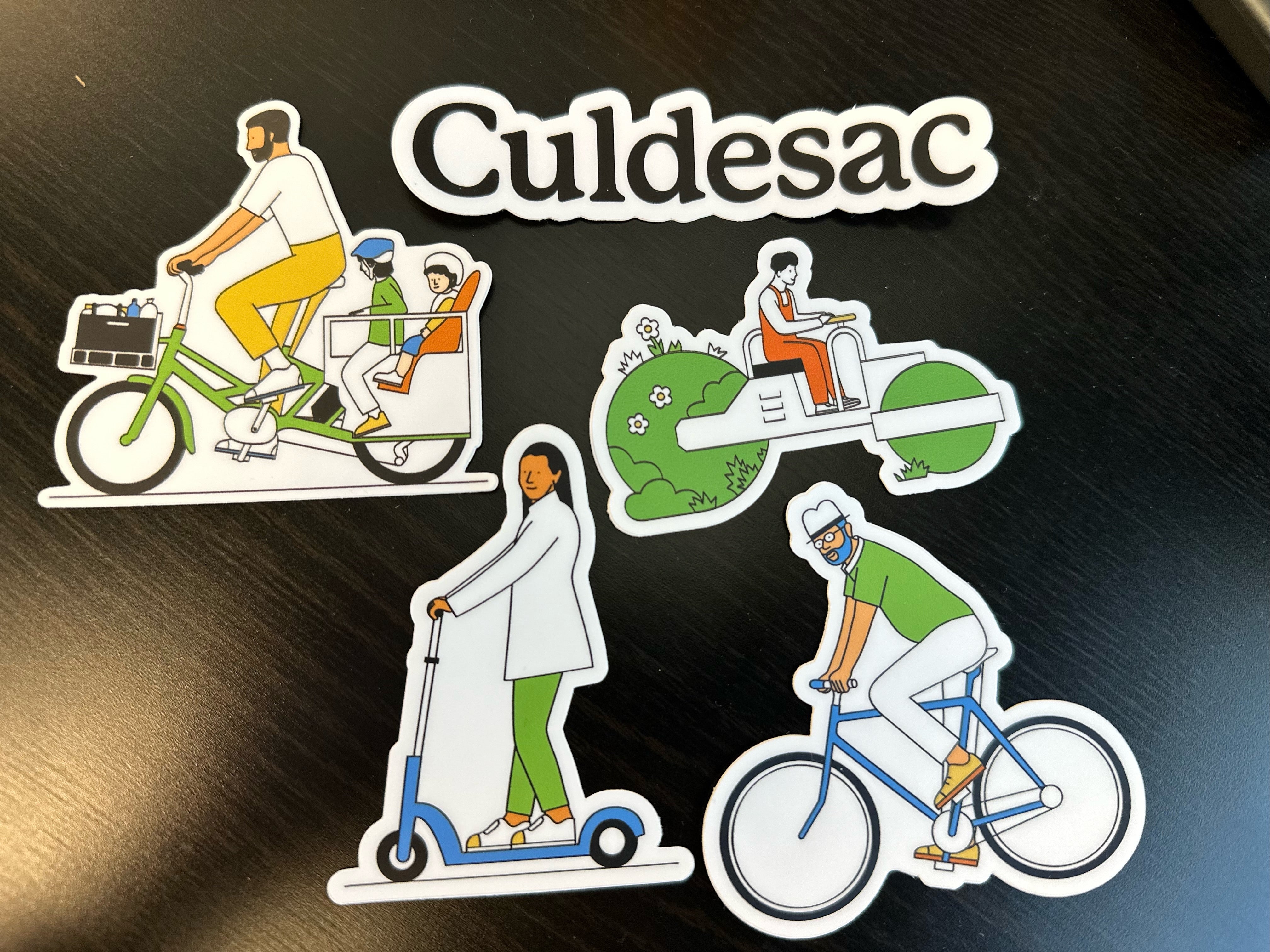 Culdesac sticker pack – Culdesac Store